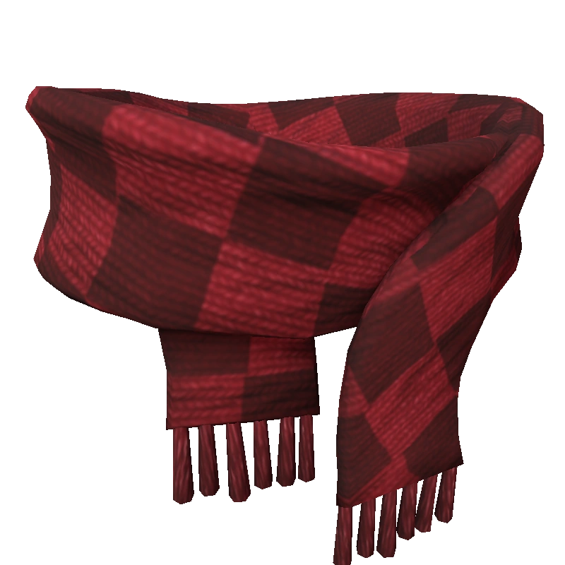 Checkered Red Scarf | Polytoria Wiki | Fandom
