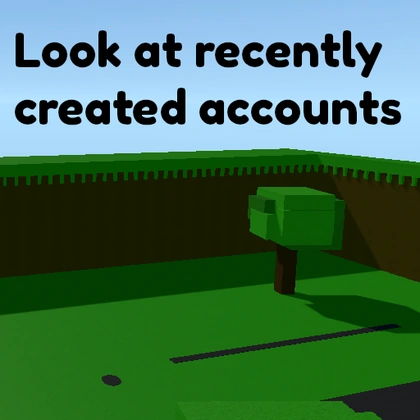 Look at recently created accounts on polytoria | Polytoria Wiki | Fandom