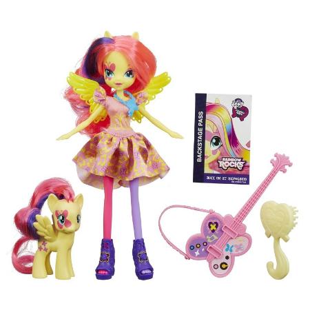 Кукла MLP Equestria Girls с пони Флаттершай | /Май литл пони/ вики | Fandom