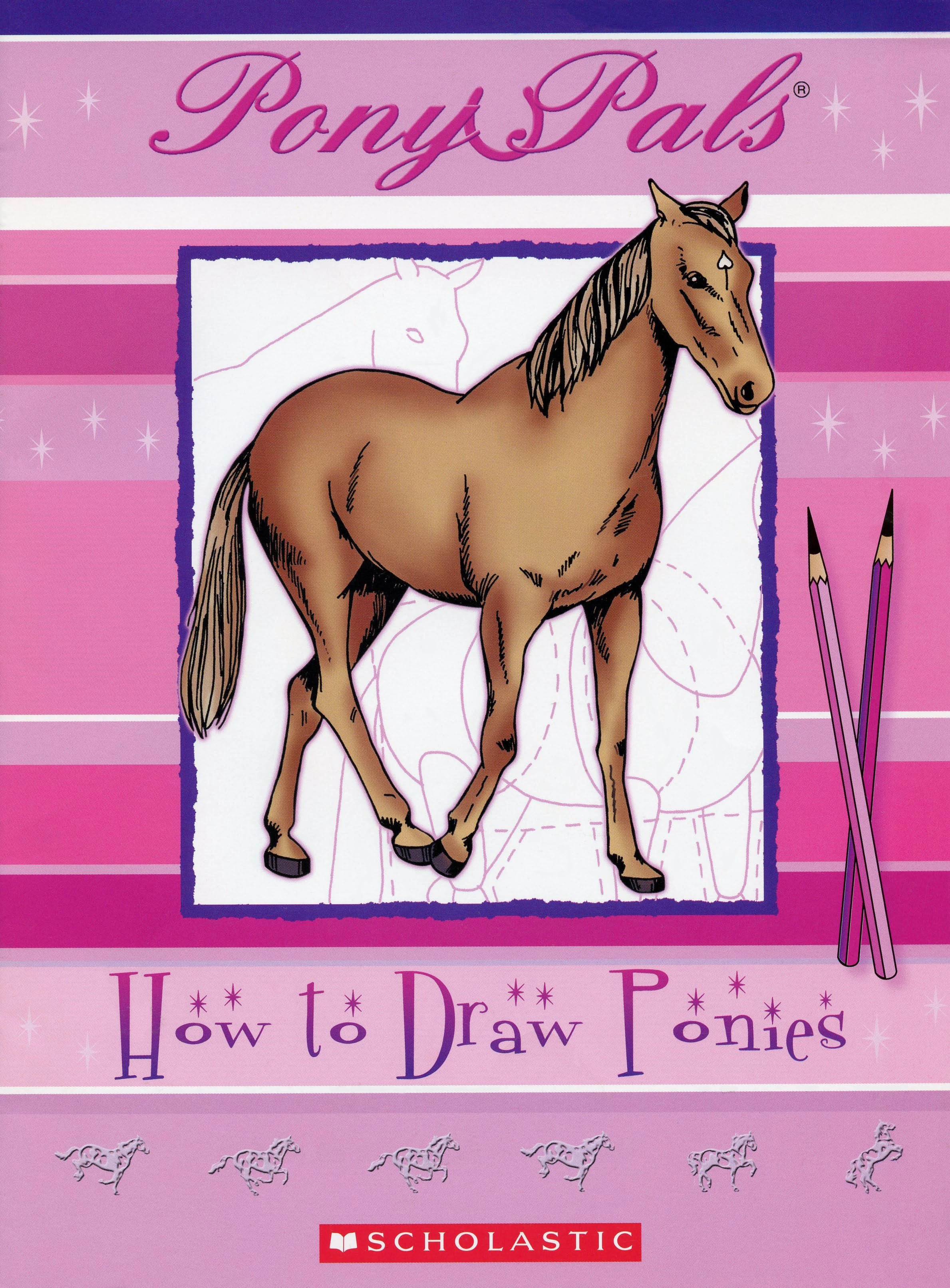 how to draw ponies book