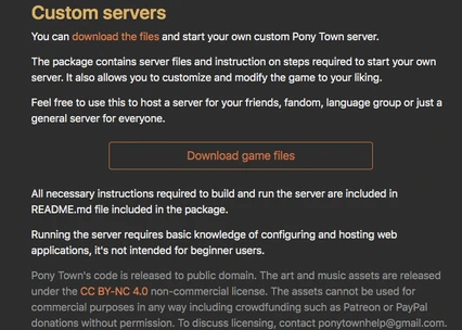 Custom Server | PonyTown Wiki | Fandom