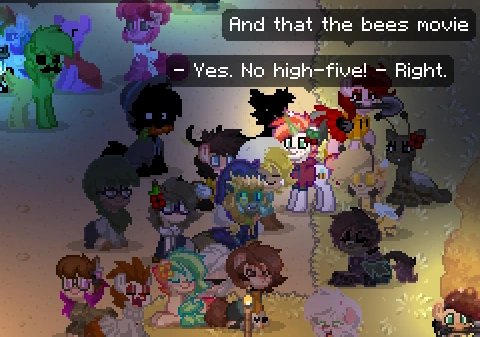 User blog:KazzBazz/Someone is reading the whole bee movie script ...