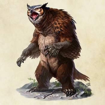 Owlbear | Pool Table Top Dnd Wiki | Fandom