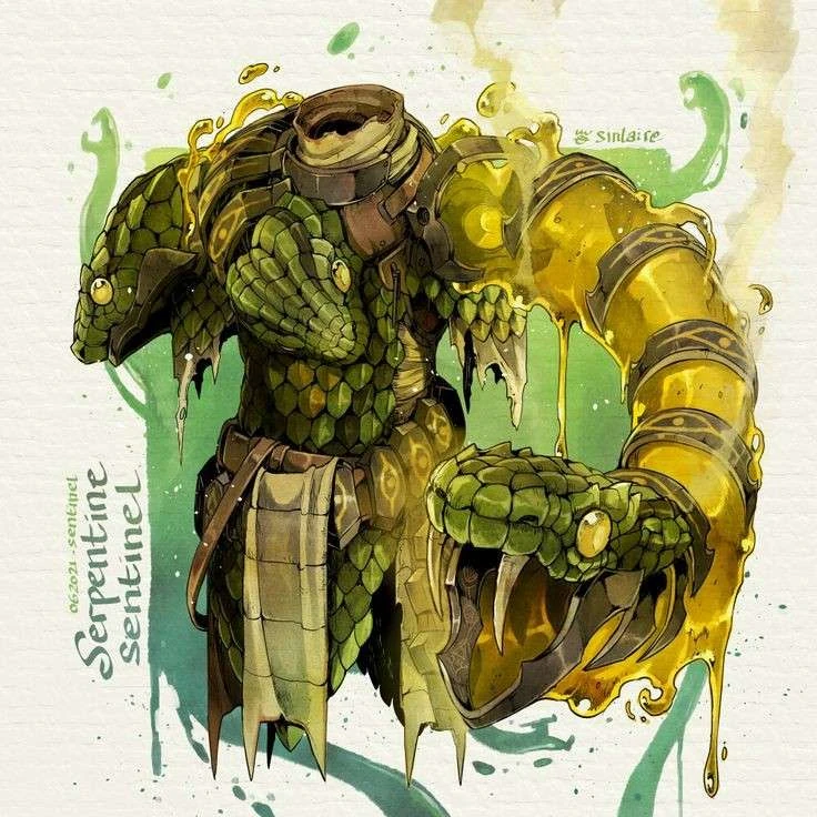 Serpentine Sentinel | Pool Table Top Dnd Wiki | Fandom