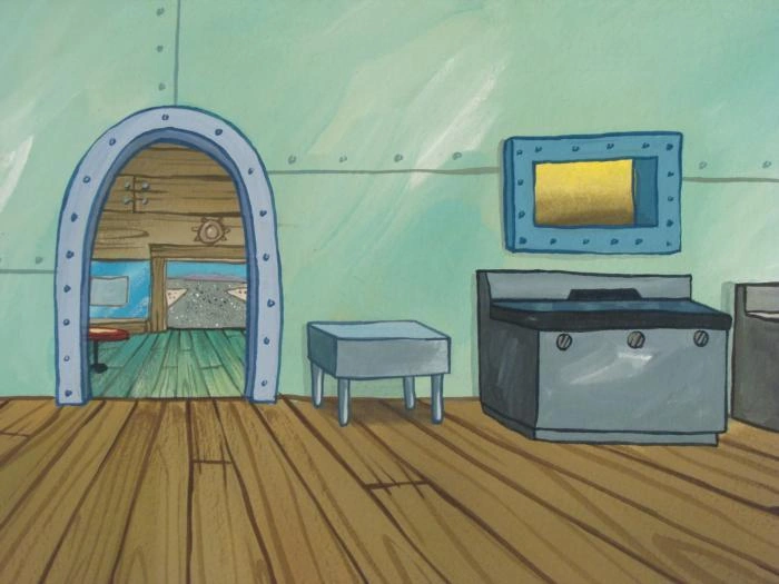 Spongebob Inside Krusty Krab