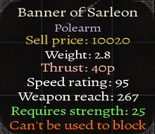 Banner of Sarleon | Prophesy of Pendor 3 Wiki | Fandom