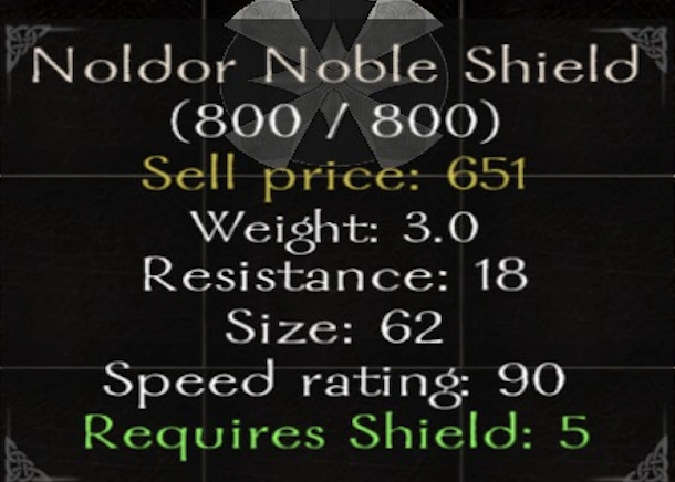Noldor Noble Shield | Prophesy of Pendor 3 Wiki | Fandom
