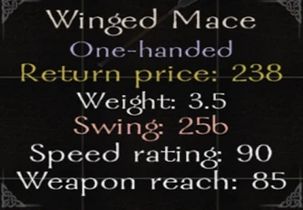 Winged Mace | Prophesy of Pendor 3 Wiki | Fandom