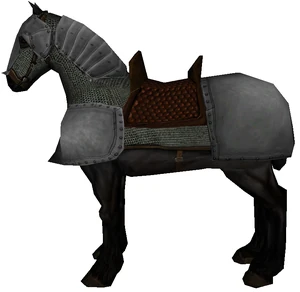 Sarleon Armored Warhorse | Prophesy of Pendor 3 Wiki | Fandom