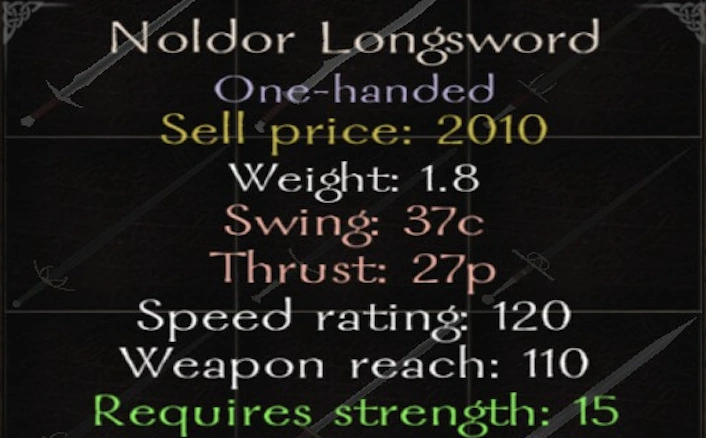 Noldor Longsword | Prophesy of Pendor 3 Wiki | Fandom