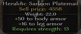 Heraldic Sarleon Platemail | Prophesy of Pendor 3 Wiki | Fandom