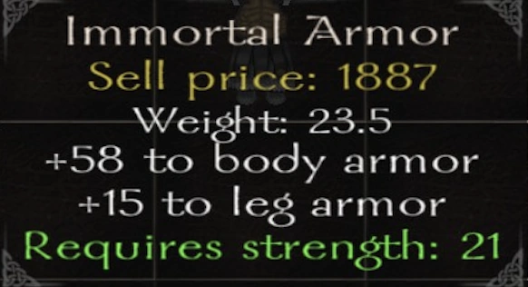 Immortal Armor | Prophesy of Pendor 3 Wiki | Fandom