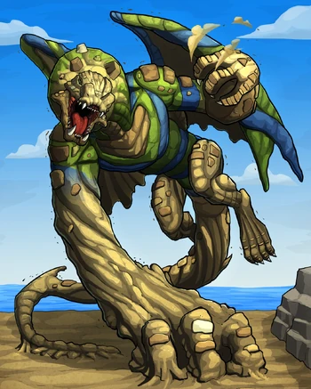 Amorphous Sand Dragon | PopCross Studios Wiki | Fandom