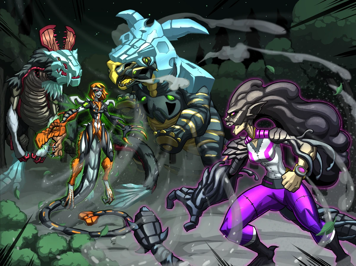 Mara vs Vivianne (Fear of the Demon Hunters Ep9 Story & Speedpaint)/Gallery | PopCross Studios ...