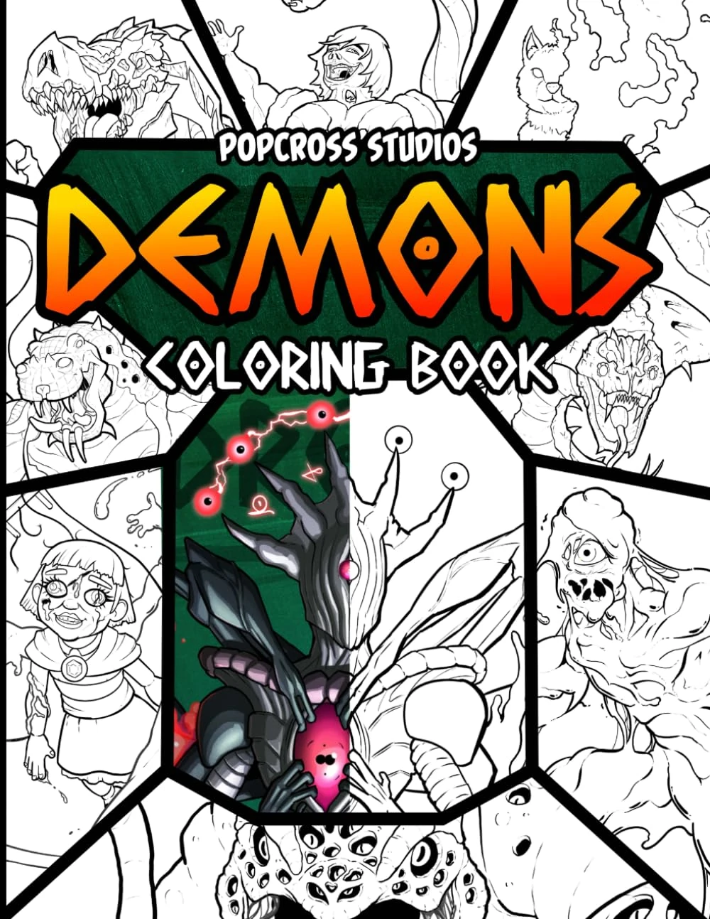 PopCross Studios Demons Coloring Book | PopCross Studios Wiki | Fandom
