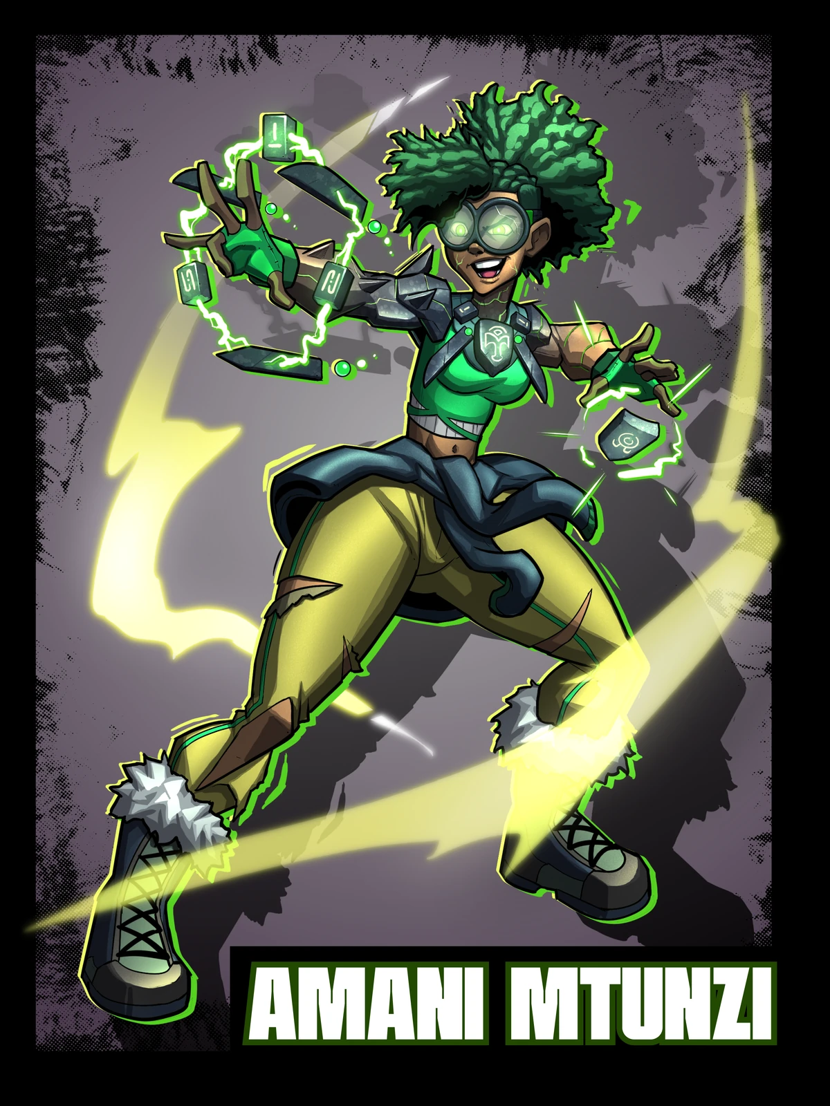 Amani Mtunzi | PopCross Studios Wiki | Fandom