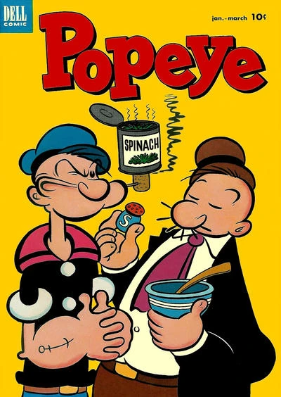 Popeye-Dell-No 23-Jan 1953 | Popeye the Sailorpedia | Fandom