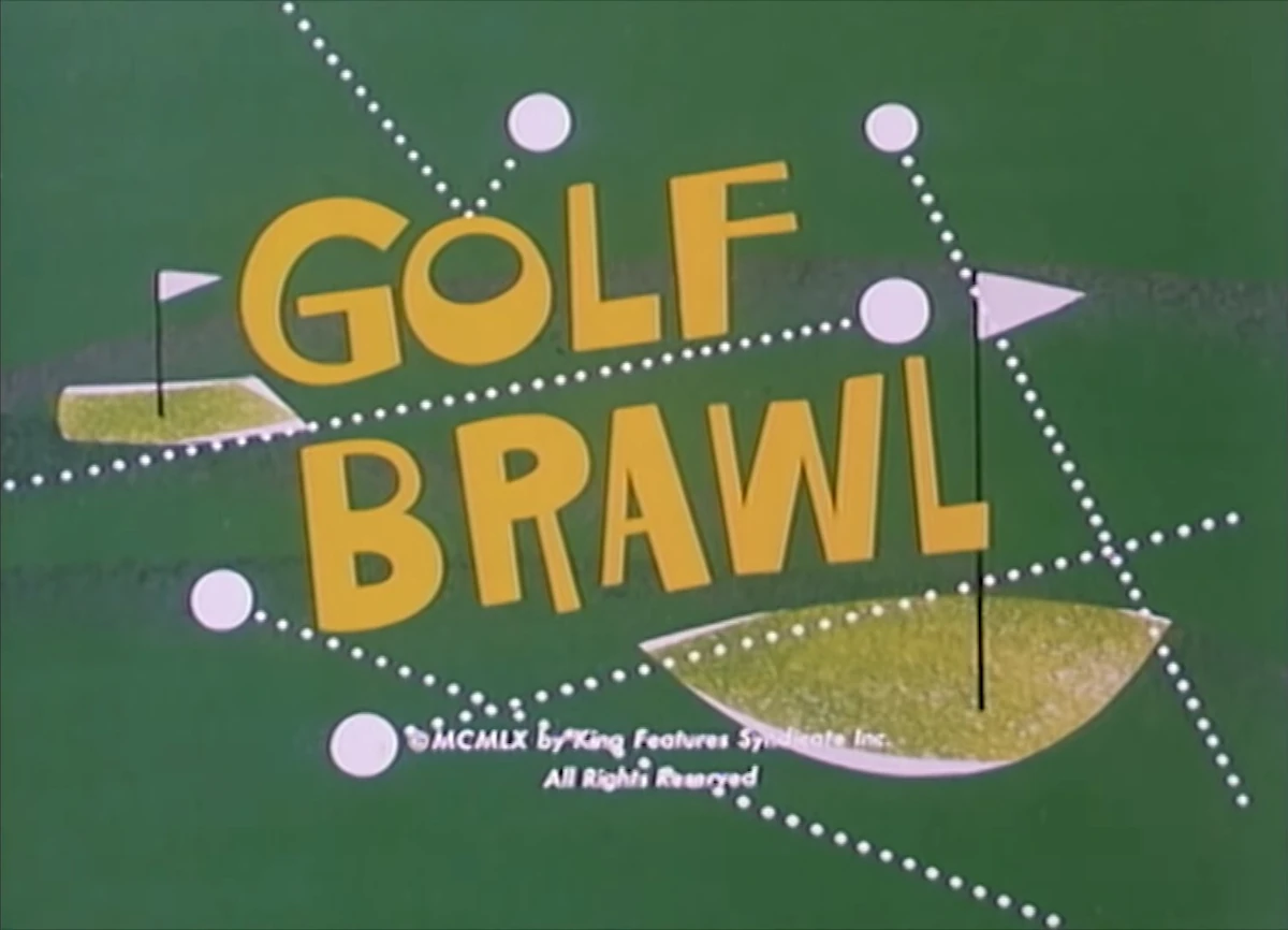 Golf Brawl | Popeye the Sailorpedia | Fandom