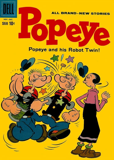 Popeye-Dell-No 56-Nov 1960 | Popeye the Sailorpedia | Fandom