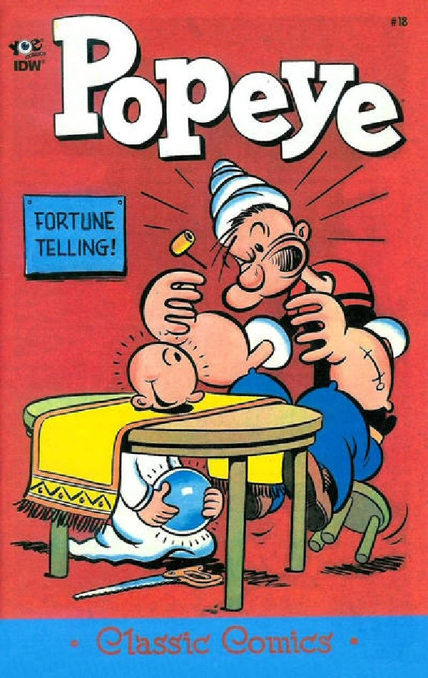 Popeye Classics (comic book)-IDW-No 18-Jan 2014 | Popeye the ...