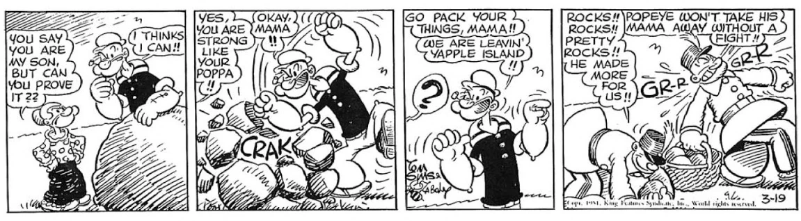 Popeye's mother | Popeye the Sailorpedia | Fandom
