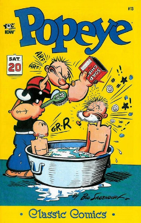 Popeye Classics (comic book)-IDW-No 13-Aug 2013 | Popeye the ...