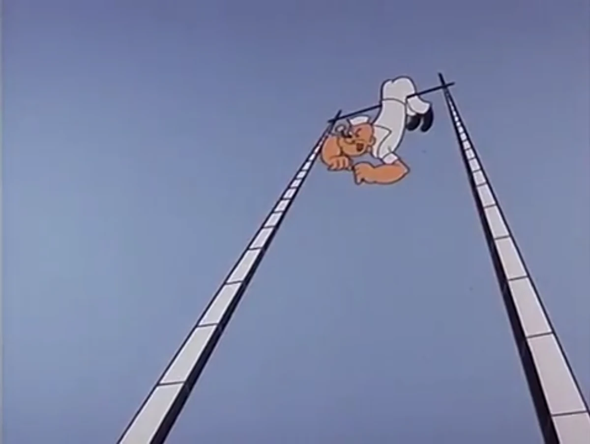 Track Meet Cheat | Popeye the Sailorpedia | Fandom