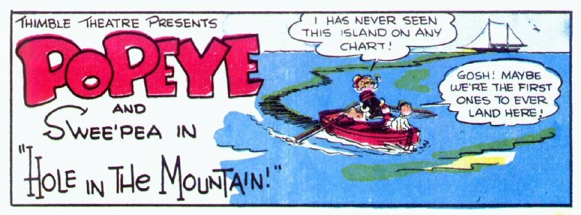 Hole in the Mountain! | Popeye the Sailorpedia | Fandom