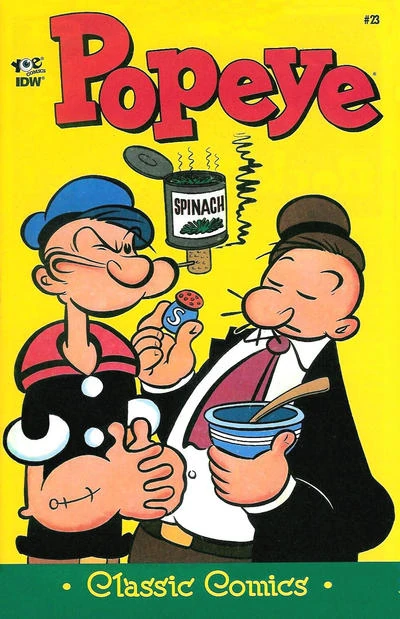 Popeye Classics (comic book)-IDW-No 23-Jun 2014 | Popeye the ...