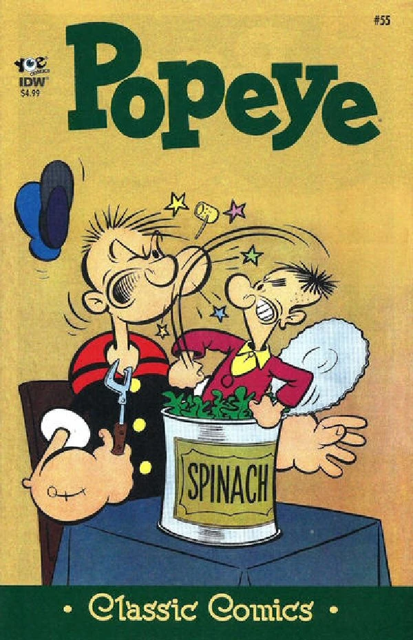 Popeye Classics (comic book)-IDW-No 55-Feb 2017 | Popeye the ...