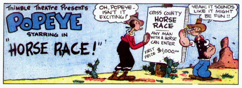 Horse Race! | Popeye the Sailorpedia | Fandom