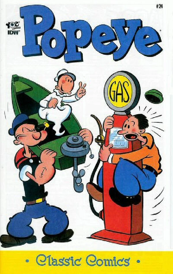 Popeye Classics (comic book)-IDW-No 24-Jul 2014 | Popeye the ...