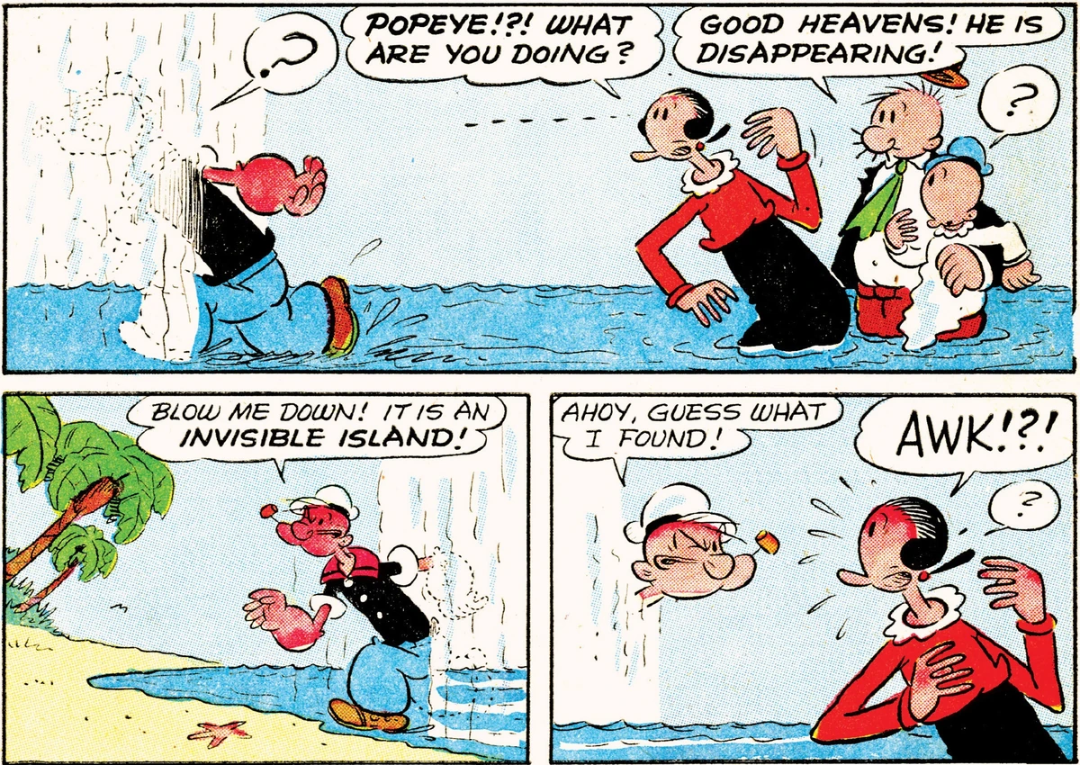 Invisible Island | Popeye the Sailorpedia | Fandom
