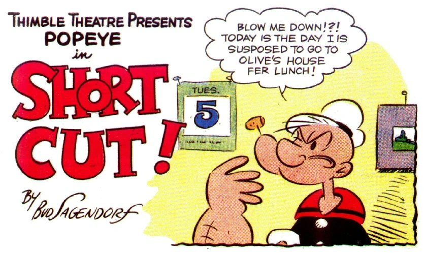 Short Cut! | Popeye the Sailorpedia | Fandom