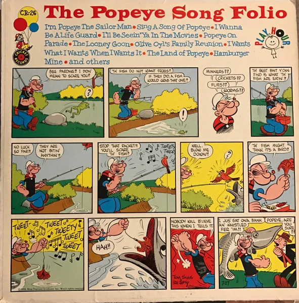 The Popeye Song Folio | Popeye the Sailorpedia | Fandom