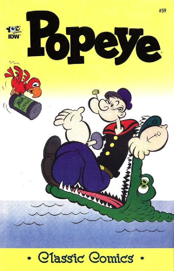 Popeye Classics (comic book)-IDW-No 59-Jun 2017 | Popeye the ...