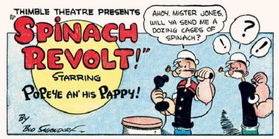 Spinach Revolt! | Popeye the Sailorpedia | Fandom