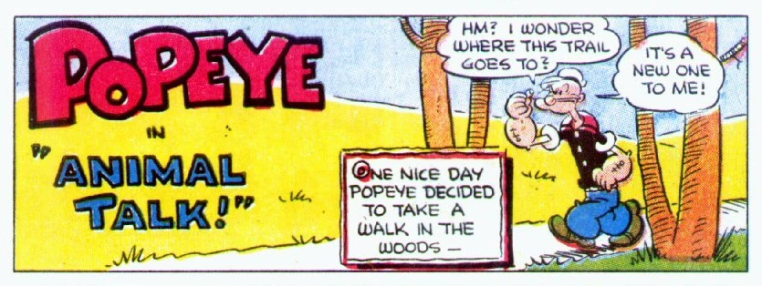 Animal Talk! | Popeye the Sailorpedia | Fandom