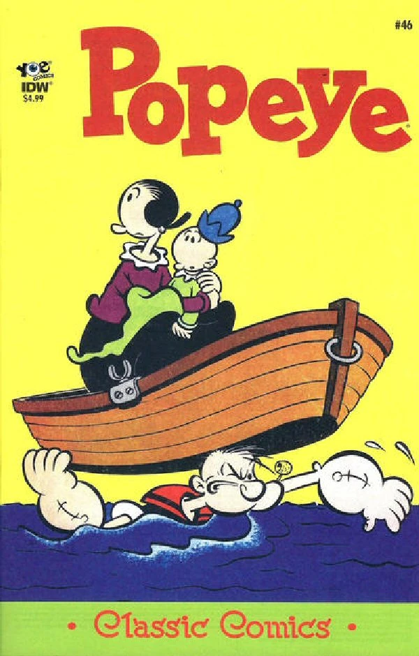 Popeye Classics (comic book)-IDW-No 46-May 2016 | Popeye the Sailorpedia | Fandom