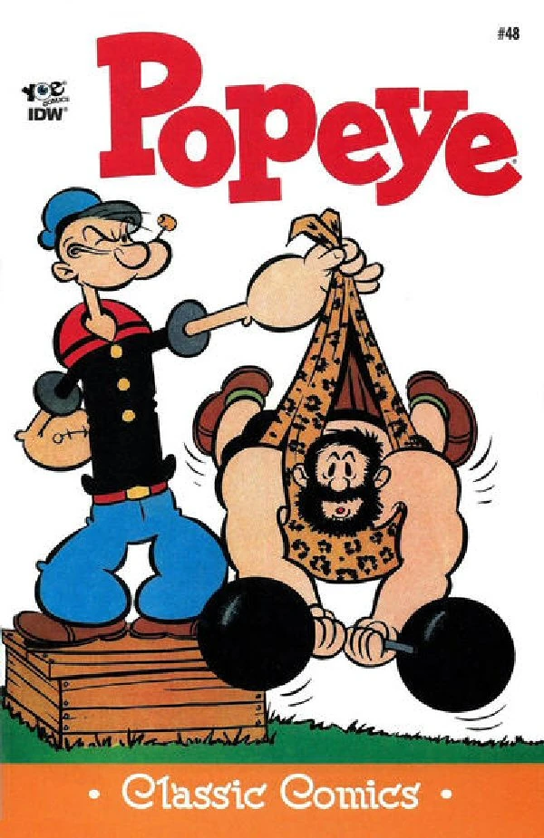 Popeye Classics (comic book)-IDW-No 48-Jul 2016 | Popeye the ...