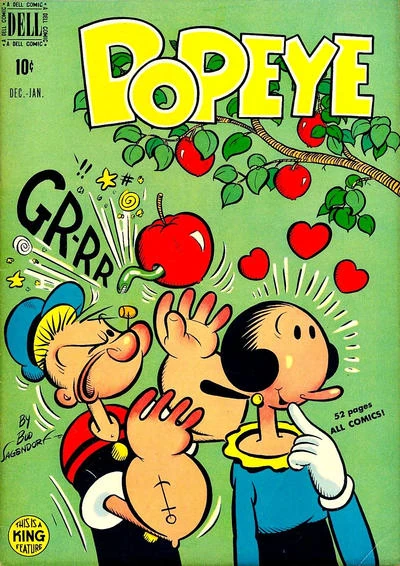 Popeye-Dell-No 10-Dec 1949 | Popeye the Sailorpedia | Fandom