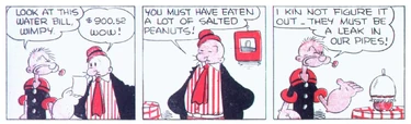 Look at this water bill, Wimpy! | Popeye the Sailorpedia | Fandom