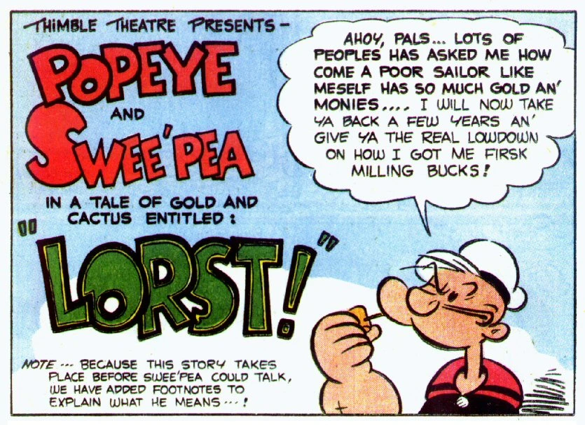 Lorst! | Popeye the Sailorpedia | Fandom