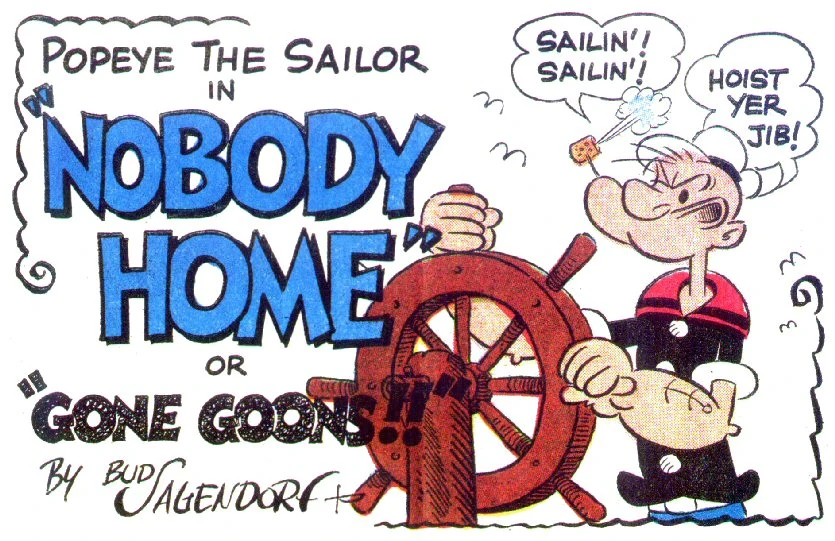 Nobody Home | Popeye the Sailorpedia | Fandom