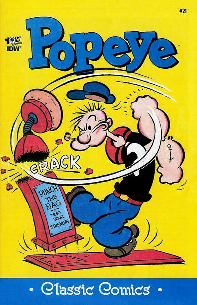 Popeye Classics (comic book)-IDW-No 21-Apr 2014 | Popeye the Sailorpedia | Fandom