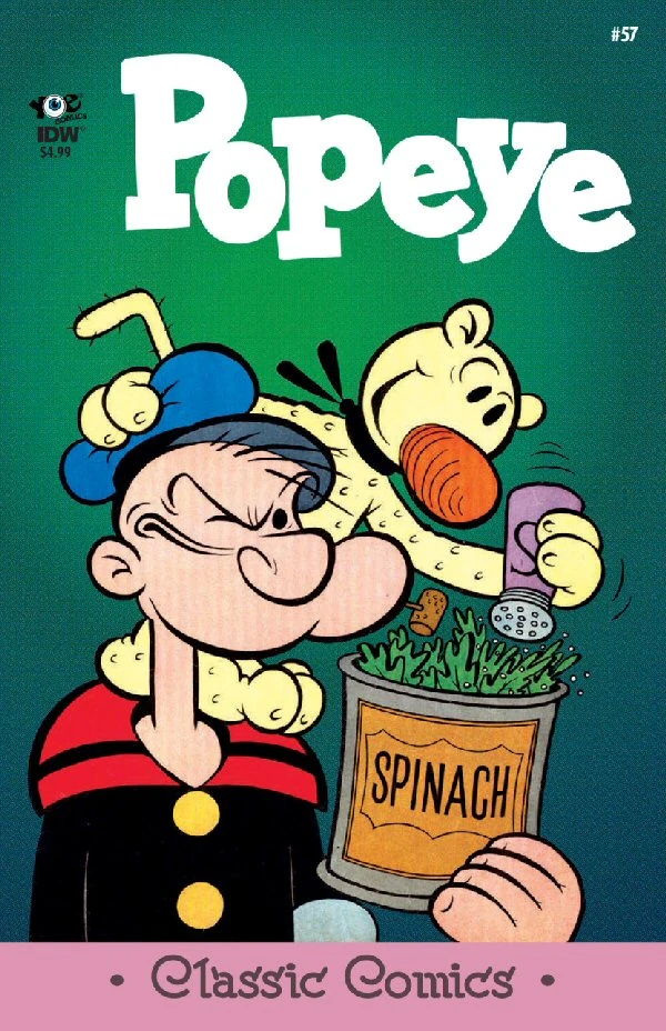 Popeye Classics (comic book)-IDW-No 57-Apr 2017 | Popeye the ...