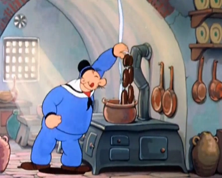 Carachtair Popeye Wimpy POPEYE: THE SAILOR MAN LIVE ACTION | FIRST