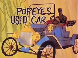 Popeye's Used Car | Popeye the Sailorpedia | Fandom