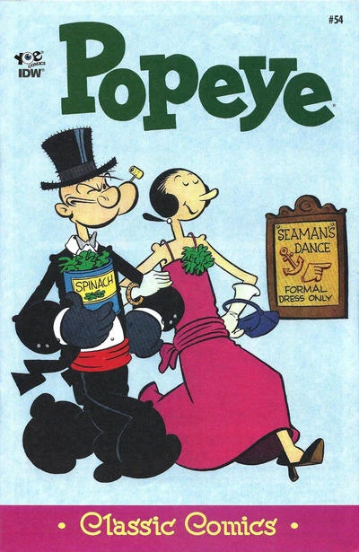 Popeye Classics (comic book)-IDW-No 54-Jan 2017 | Popeye the Sailorpedia | Fandom