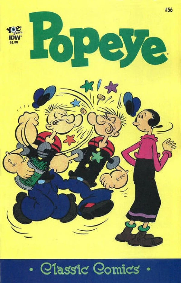 Popeye Classics (comic book)-IDW-No 56-Mar 2017 | Popeye the Sailorpedia | Fandom
